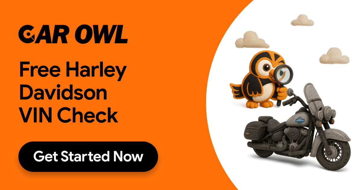 Free Harley Davidson VIN Check – Verify Any Harley VIN Instantly